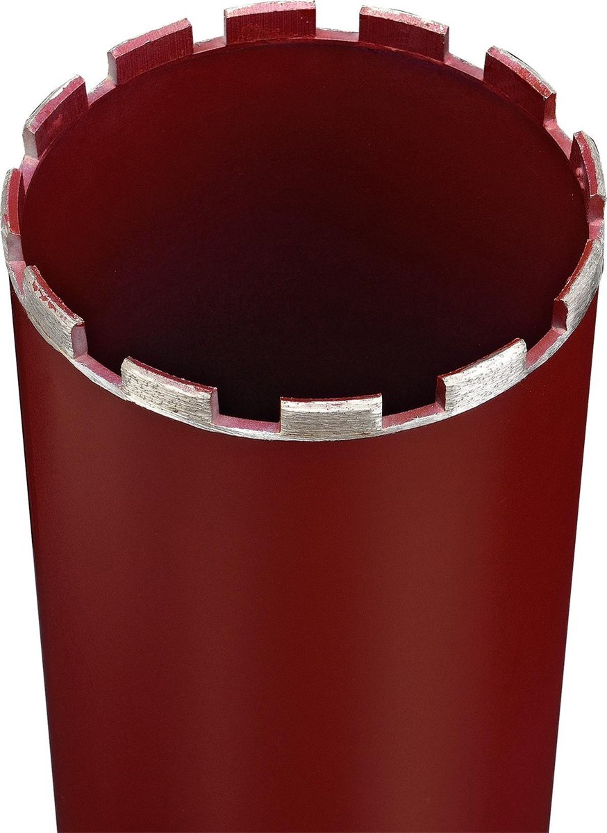 Diamantboor boorbit diamantkernboor Ø 132x400 mm rood | bol.com
