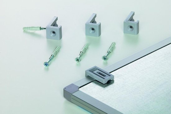 SMIT VISUAL Whiteboard ophangsysteem - Voor whiteboards tot 13 mm | bol
