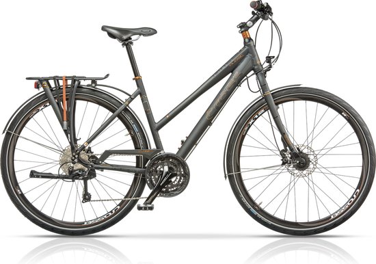 Cross Quest Lady toerfiets dames olijf Framemaat 50 cm | bol.com