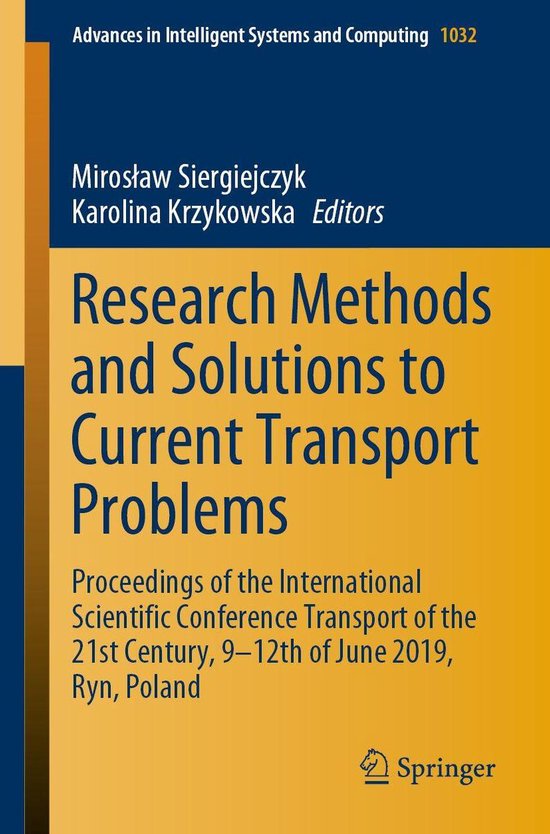 Research Methods and Solutions to Current Transport Problems (ebook ...