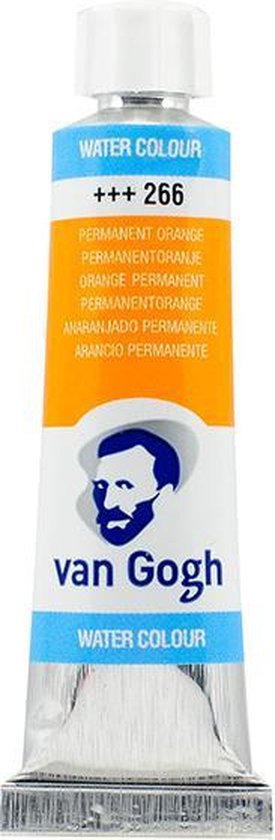 Van Gogh Water Colour tube 10 ml Permanent Orange (266) | bol