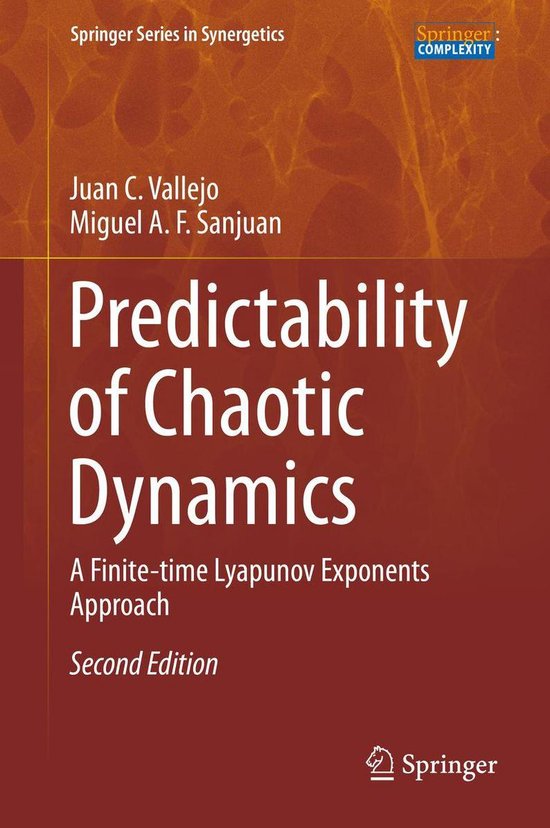 Springer Series in Synergetics - Predictability of Chaotic Dynamics (ebook), Juan C.... | bol.com