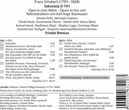 Sakontala (CD), Simone Nold | Muziek | bol