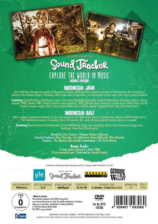 Sound Tracker Indonesie, Java En Ba, Widiathama Ruchimat | Muziek | bol