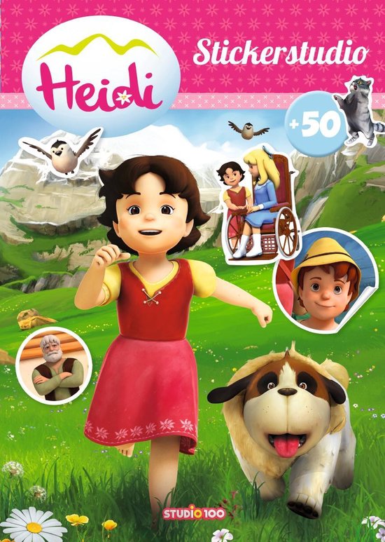 Heidi stickerboek - met meer dan 50 stickers | bol