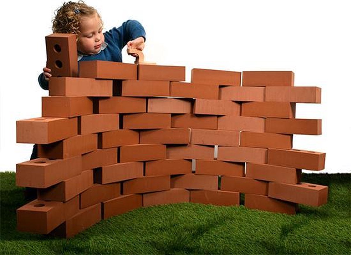 Levensgrote bouwstenen 25 stuks | bol.com
