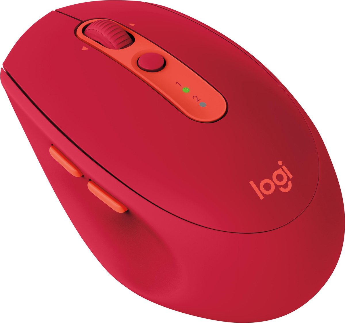 bol.com | Logitech M590 Multi-Device - Silent Draadloze Muis - Rood