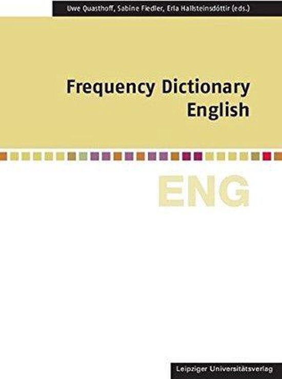 Frequency Dictionary English 9783865836540 Boeken Bol frequency-dictionary-english-9783865836540-boeken-bol
