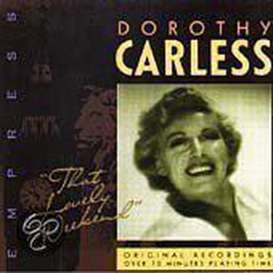 That Lovely Weekend, Dorothy Carless | CD (album) | Muziek | bol.com