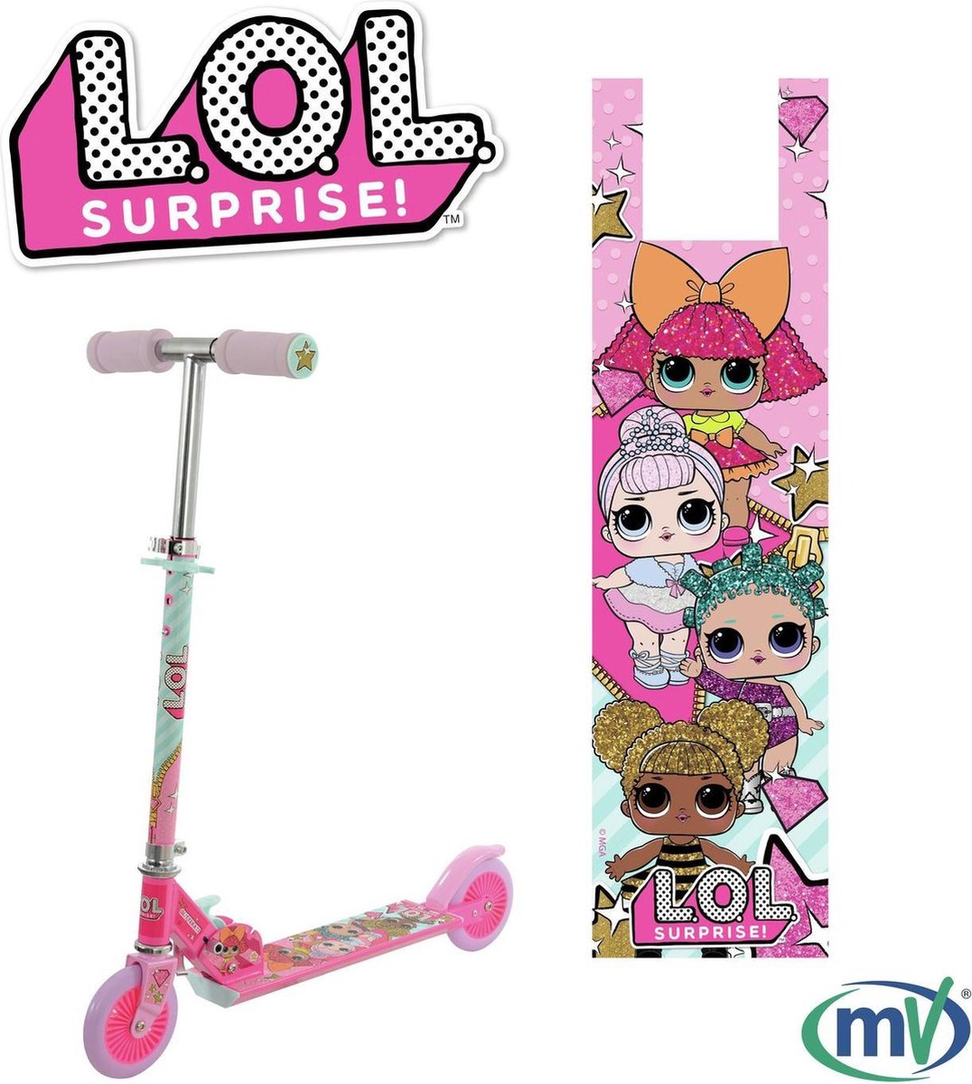 LOL Surprise ovouwbare step | in-line scooter | bol.com