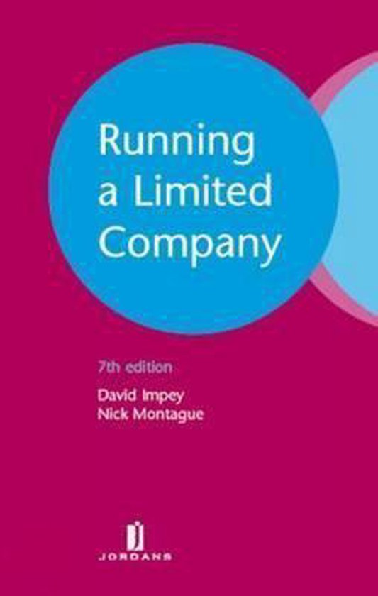 Running a Limited Company | 9781846612619 | David Impey | Boeken | bol.com