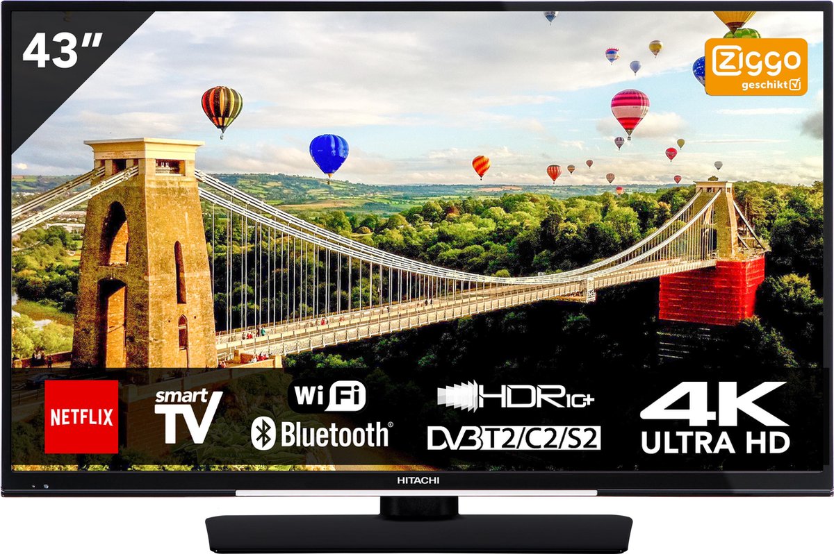 Hitachi 43HK6002 - 4K TV | bol.com