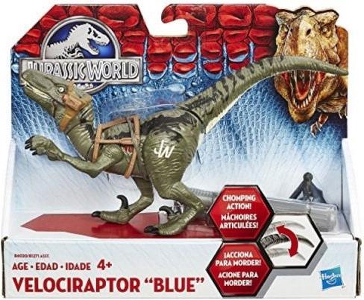 Jurassic World dinosaurus - Velociraptor "blue" dinosauriër | bol.com