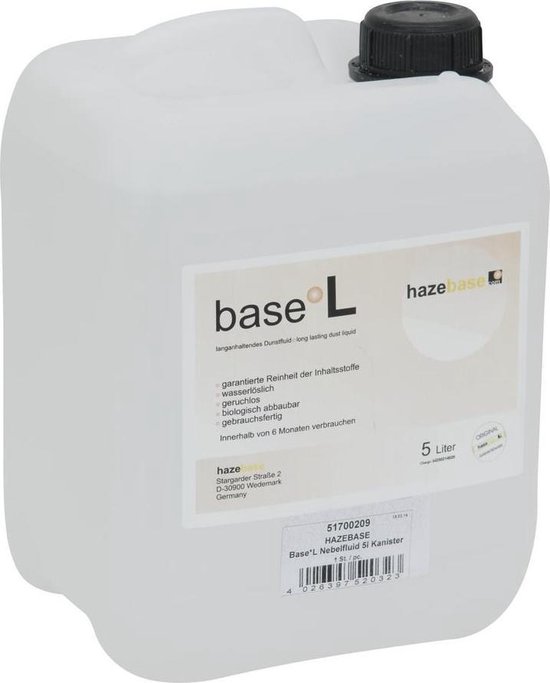 HAZEBASE Base*L Fog Fluid 25l | bol.com