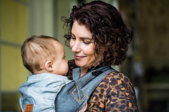 ByKay - Draagdoeken - Click Carrier Classic - Dark jeans - Toddler ...