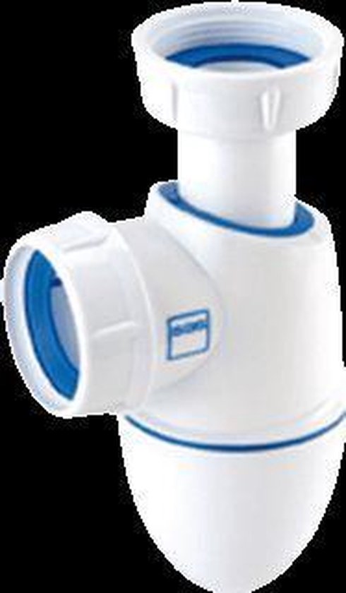 SAS Easyphon Sifon 1.1/4inch Kunststof Wit | bol