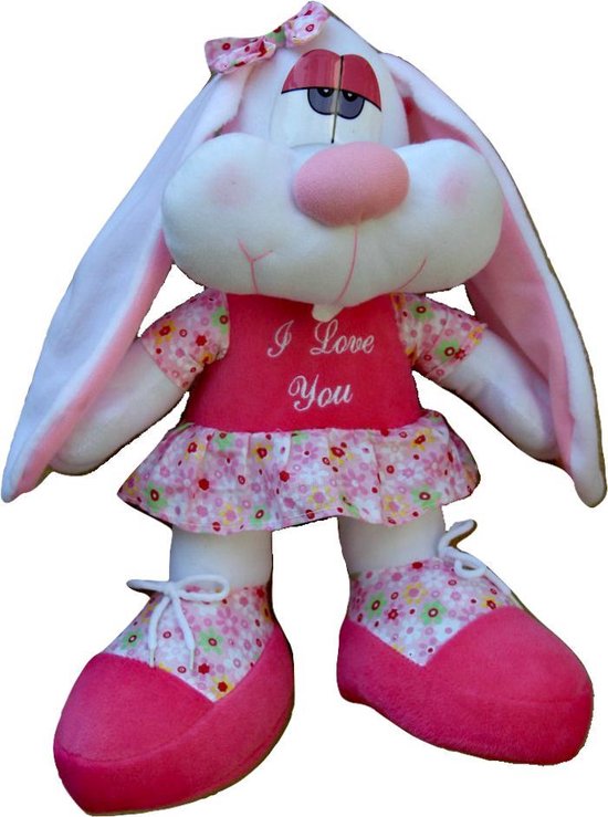 Schattige Pluche Knuffel Konijn 40cm | bol.com