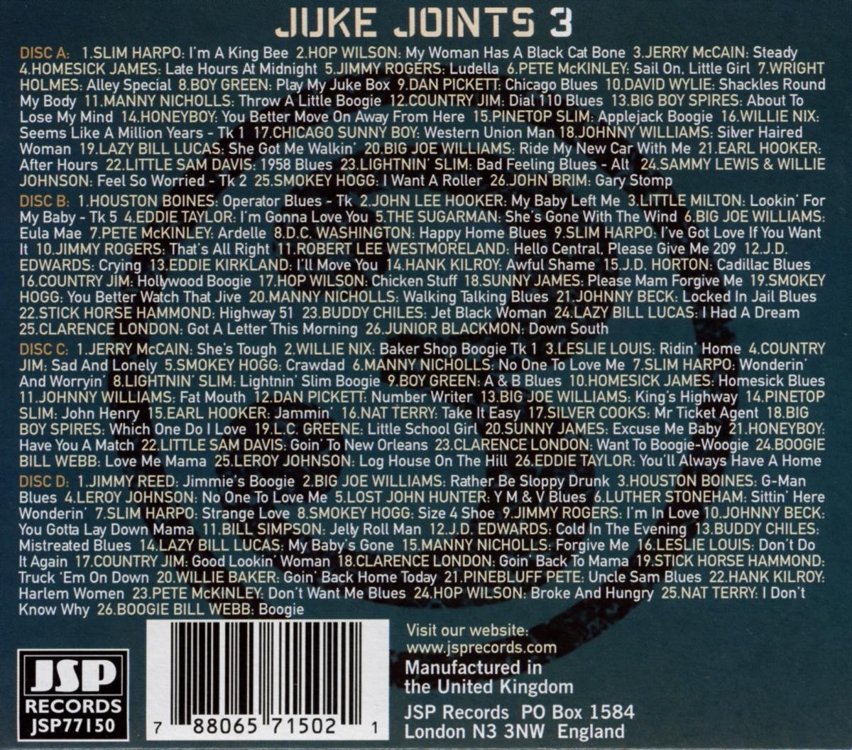 Juke Joints 3, various artists | CD (album) | Muziek | bol.com