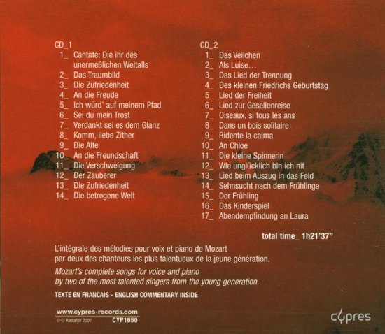 Sophie Karthäuser, Stephan Loges, Eugene Asti - W.A. Mozart Complete ...