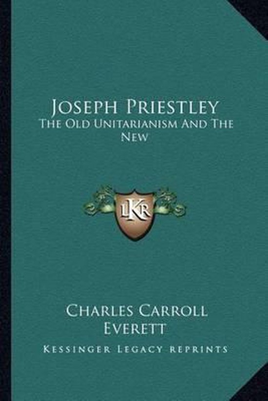 Joseph Priestley | 9781162889993 | Charles Carroll Everett | Boeken | bol