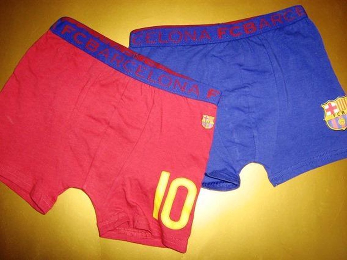 FC BARCELONA BOXERSHORT (DUO PACK) - Maat 110/116 | bol