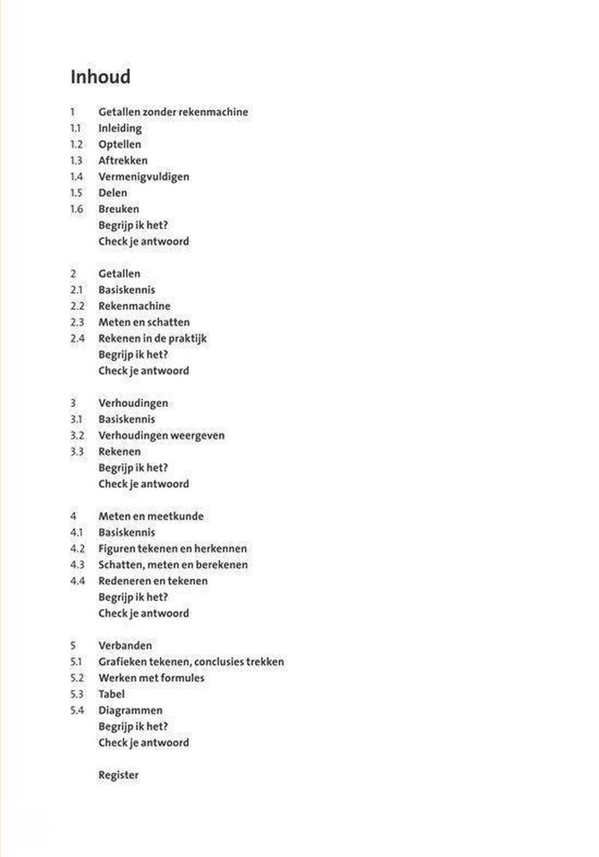 Samengevat - Rekenen 3f Havo vwo | 9789006074475 | N.C. Keemink ...
