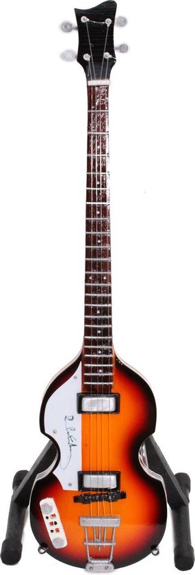Miniatuur basgitaar Paul McCartney | bol