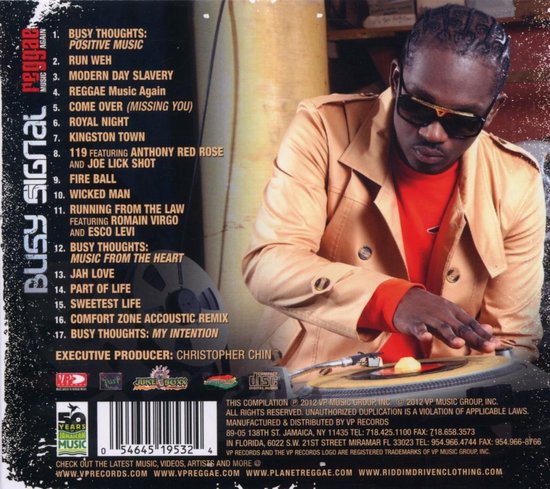 Busy Signal - Reggae Music Again (CD), Busy Signal | CD (album ...