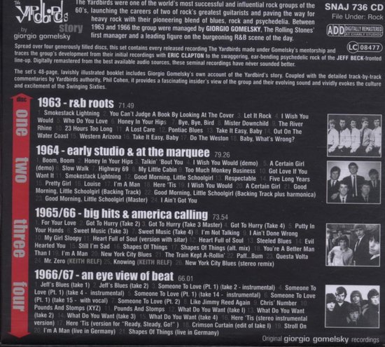 The Yardbirds Story, Yardbirds | CD (album) | Muziek | bol