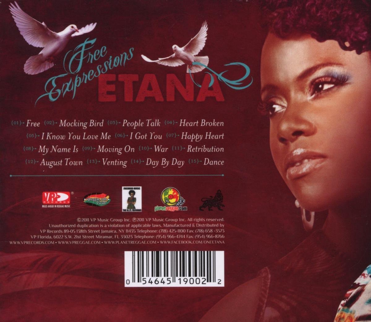Free Expressions, Etana | CD (album) | Muziek | bol