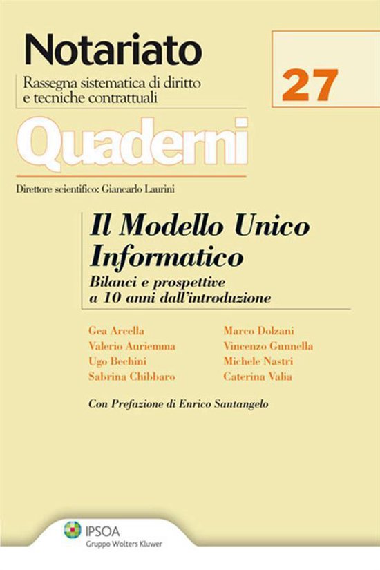 Il Modello Unico Informatico (ebook), Aa. Vv. | 9788821736933 | Boeken ...