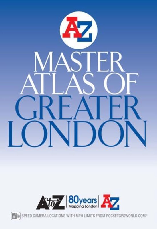 London Master Atlas | 9781843487586 | Geographers' A-Z Map Company ...