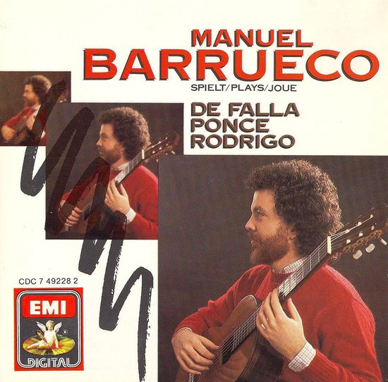 Manuel Barrueco Plays De Falla, Ponce, Rodrigo, Manuel Barrueco ...