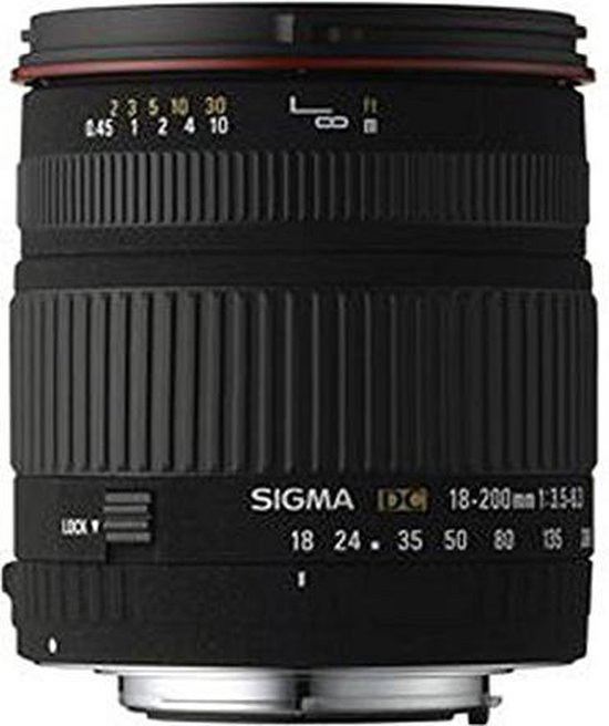 Sigma F/3.5-6.3 / 18-200 mm. DC-OS Sigma AF | bol