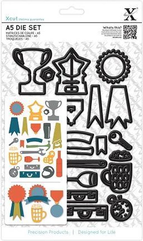 A5 Die Set (24pcs) - Icons | bol.com