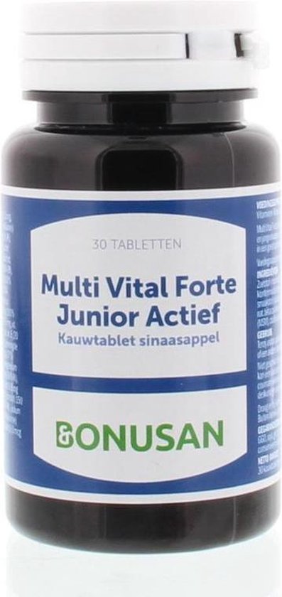 Bonusan Multi Vital Forte Junior Actief 30 tabletten | bol