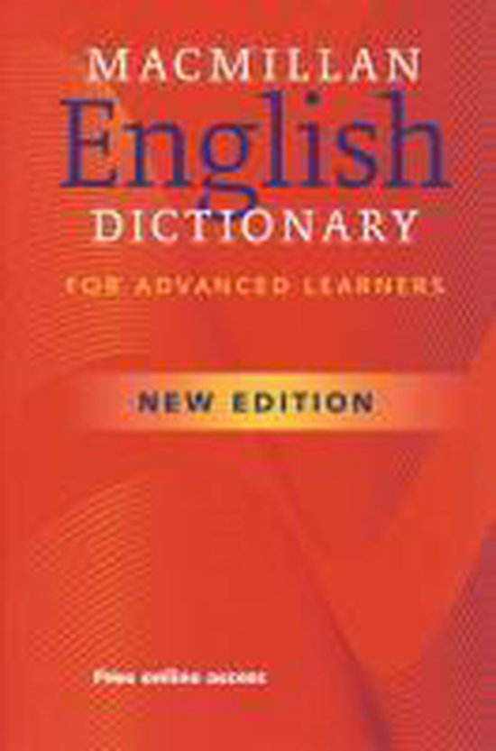 Macmillan English Dictionary for Advanced Learners | 9783192228780 ...