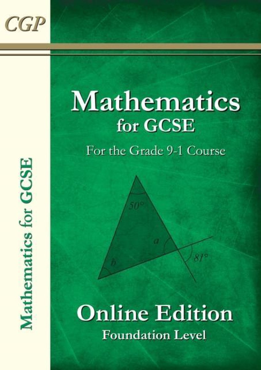 bol.com | Maths for GCSE Textbook | 9781782944386 | Cgp Books | Boeken