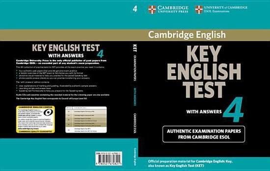 Key English Test 4 Student Book & Answer | 9780521670821 | Cambridge ...