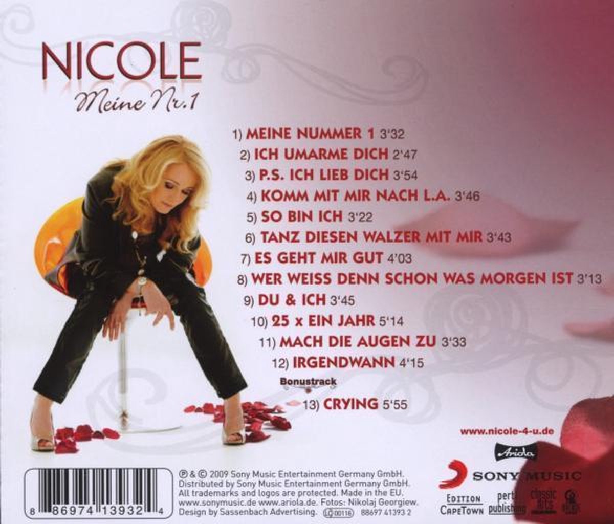 Meine Nummer 1, Nicole | CD (album) | Muziek | bol