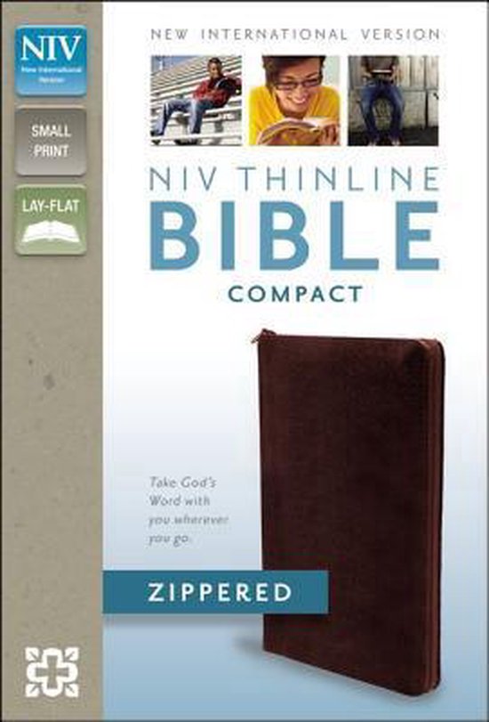 NIV Thinline Zippered Collection Bible, Compact, Zondervan ...