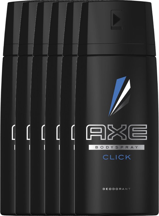 AXE Click Deodorant - 6 x 150 ml - Voordeelverpakking | bol.com