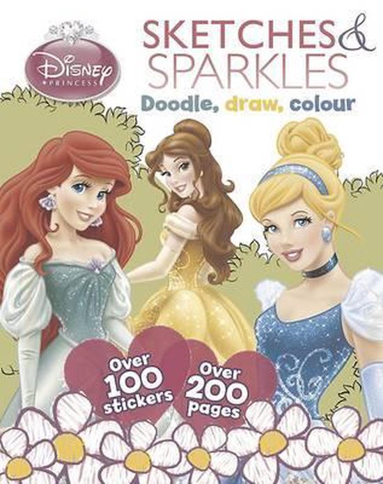 Disney Princess Scribbles And Sparkles, Parragon Books Ltd | 9781445475219 | Boeken | bol.com