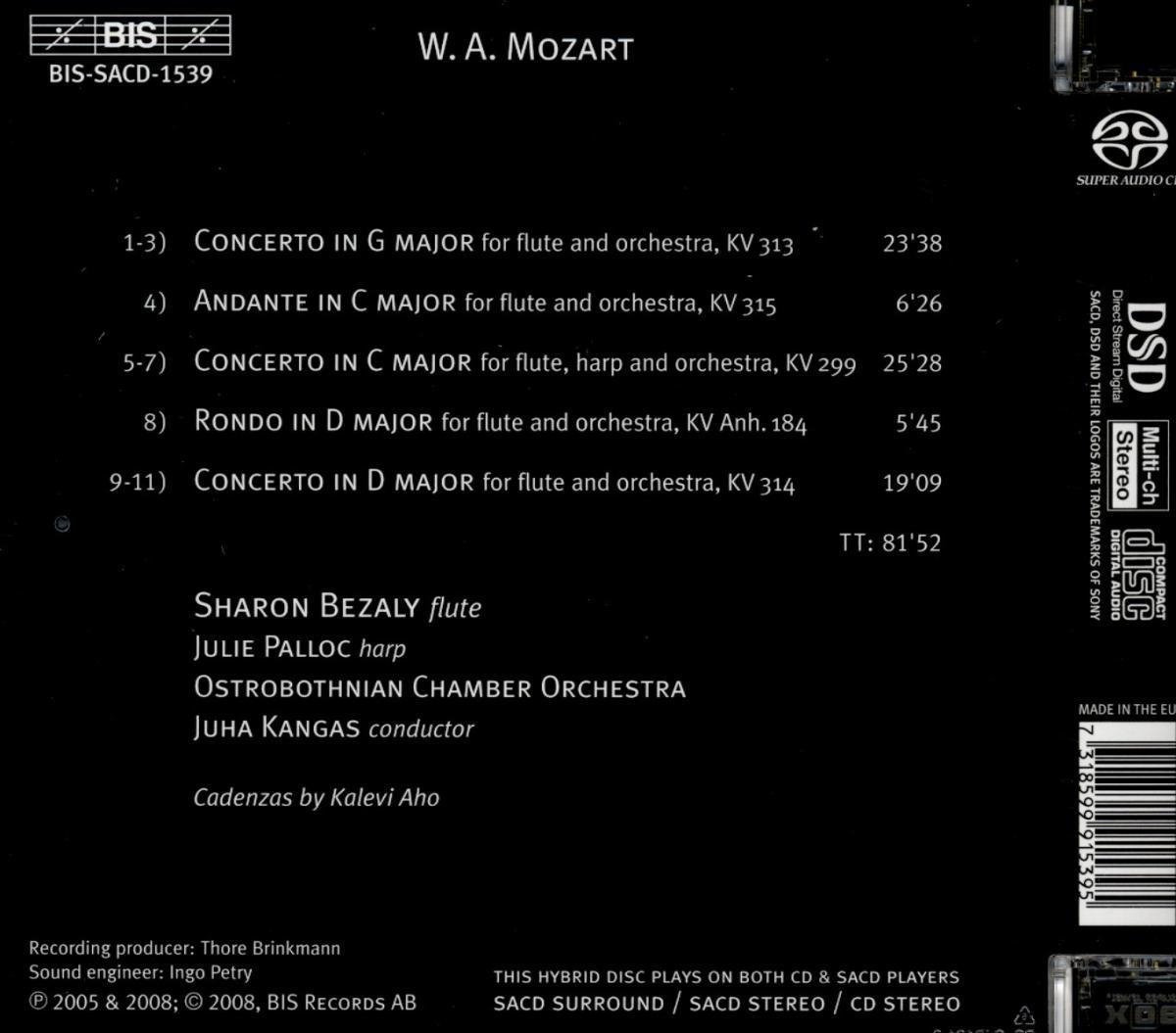 Sharon Bezaly & Ostrobothnian Chamber Orchestra - Mozart: Complete ...
