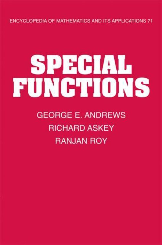 Special Functions | 9780521789882 | Richard Askey | Boeken | bol