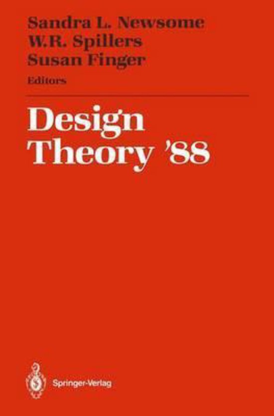 Design Theory '88 | 9780387969763 | Sandra L. Newsome | Boeken | bol.com