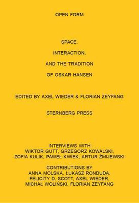 Open Form Film, Space, Interaction, and the Tradition of Oskar Hansen ...