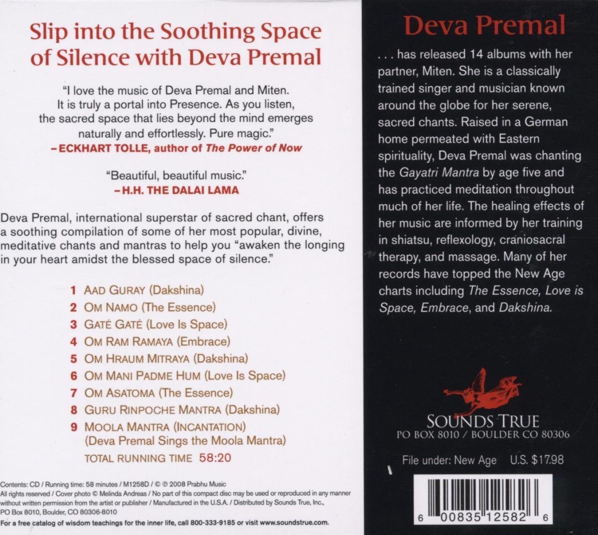 Into Silence, Deva Premal | CD (album) | Muziek | bol