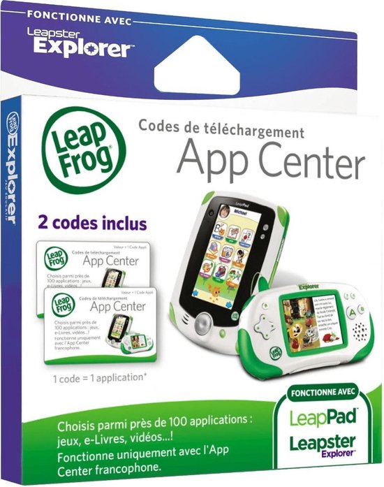 LeapFrog Leapster LeapPad - Tegoedkaart bon downloaden voor App Center ...