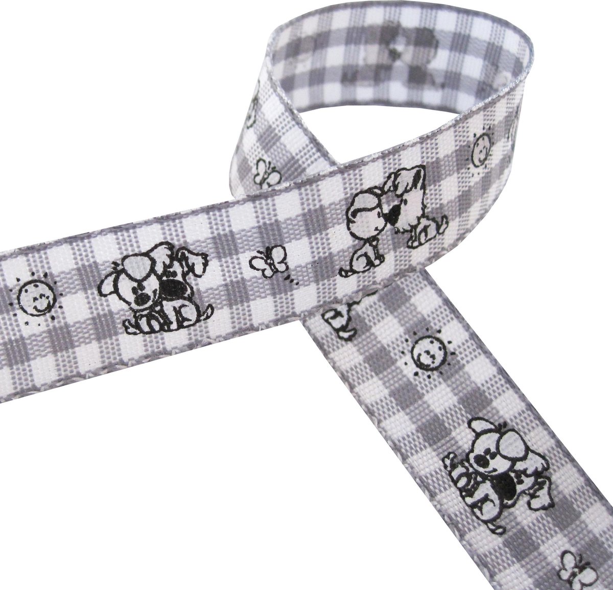 Geboorte Baby Lint 12mm (1,2cm) | Luxe Weefband | Gingham Plaid | Lint ...